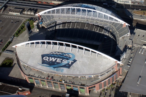 Please clean the Qwest Field roof – Print Condition
